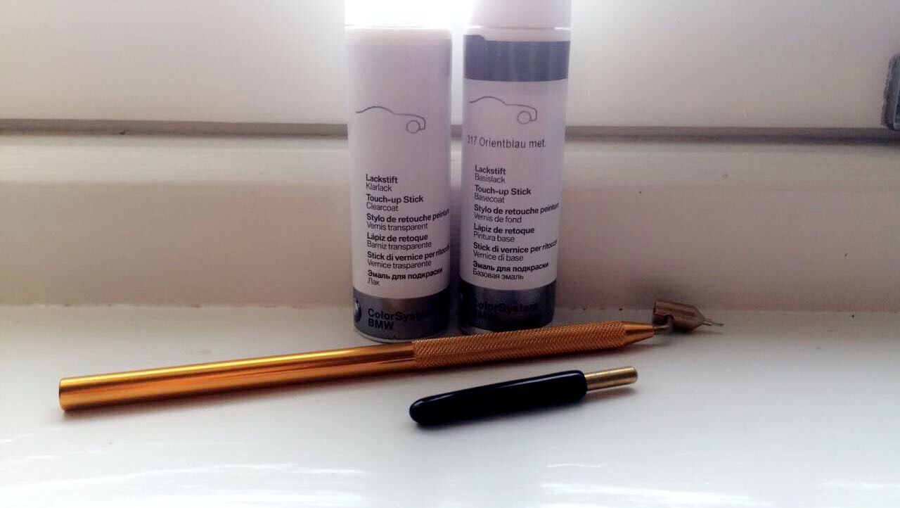 Touch up / fikse steinsprut - Nybegynner - Detailers Club Norway